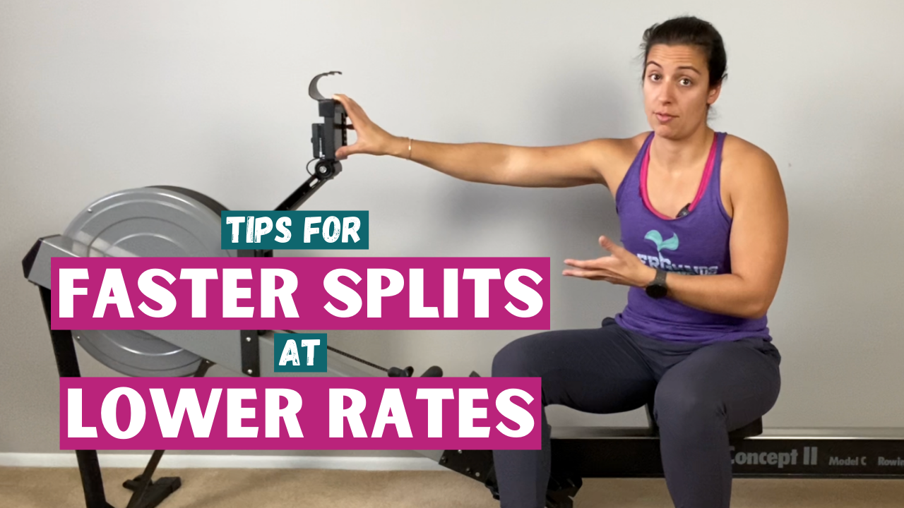 3 Tips to Get Faster Splits at Low Stroke Rates - Alicia R. Clark